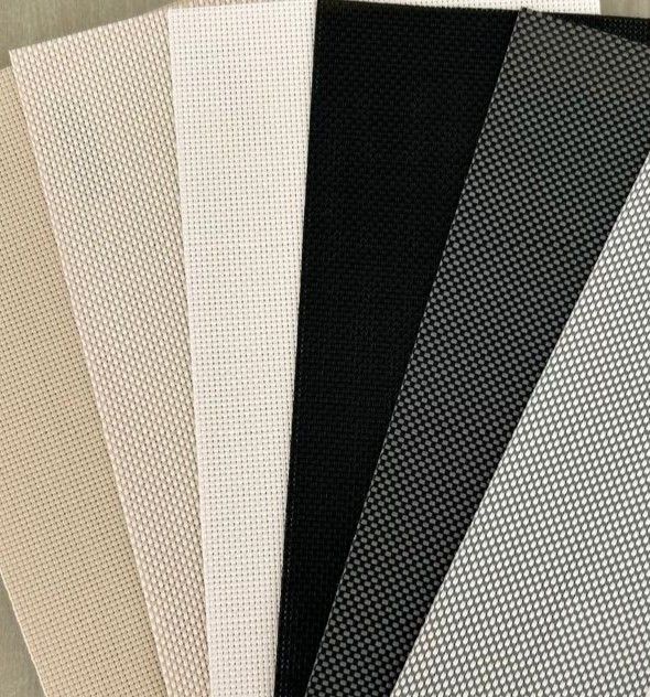 Muestra de Telas para Cortinas Verticales Screen 89mm